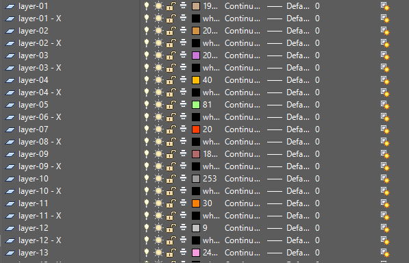 move polylines (or hatching) in multiple layers to other separate layers (Or create new layers ...