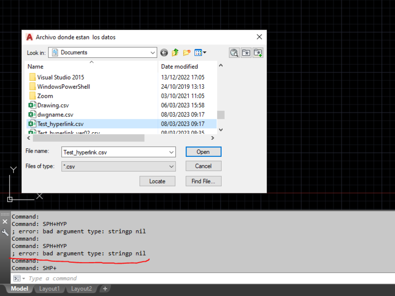 3D Mesh Model with Hyperlink from Excel file - AutoLISP, Visual LISP & DCL - AutoCAD Forums
