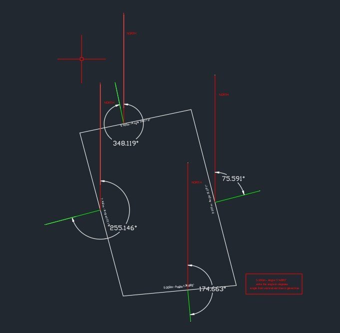 Help Me To Update An Angle Lisp Code Autolisp Visual Lisp And Dcl Autocad Forums