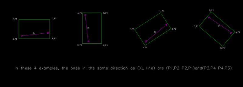 How to determine the direction of two points？ - AutoLISP, Visual LISP & DCL - AutoCAD Forums