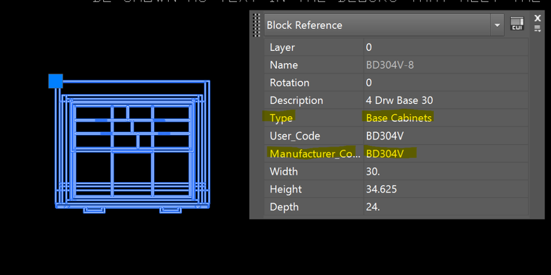Is It Possible To Retrieve Only One Specific Value Of A Block As A Text Depending Of Another