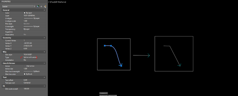 Leader Properties - AutoLISP, Visual LISP & DCL - AutoCAD Forums