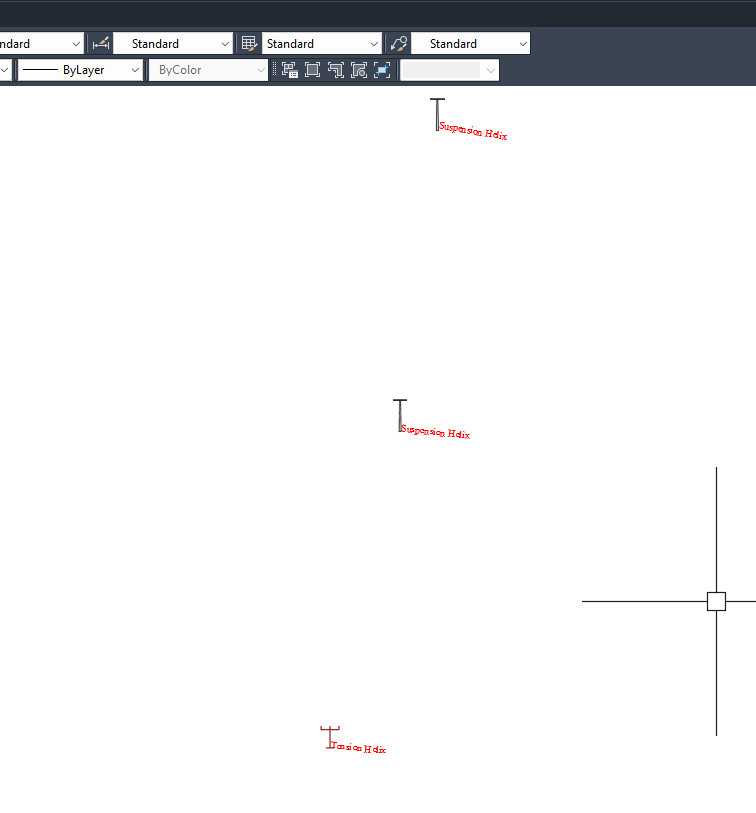 Select Text And Place The Insertion Point Of Block AutoLISP Visual