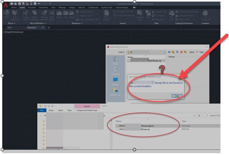 How do in import or Xref point cloud scan (.rcp) file into AutoCAD 2021? - Map 3D - AutoCAD Forums