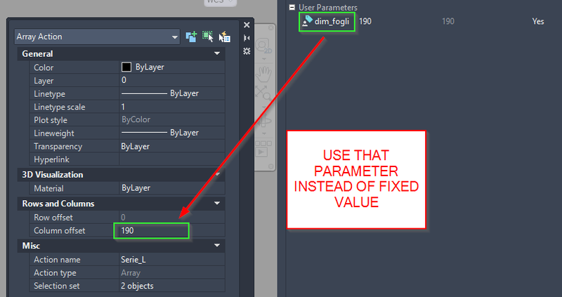 Dynamic block: specify column offset from user parameters - AutoCAD Drawing Management & Output ...