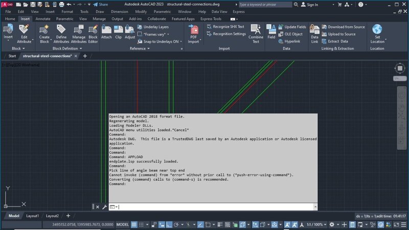 autocad dynamic block with constraints - knee brace gusset plate - AutoCAD Drawing Management ...