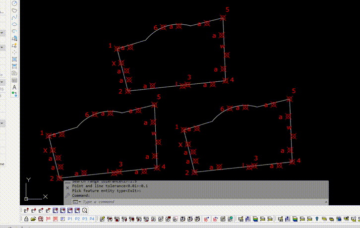 Selection Of Blocks That Have Their Point Of Origin In A Polygon Avoiding Other Blocks With The