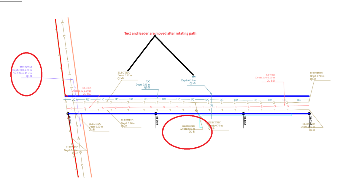 help required text and leader are moved after rotating them - AutoCAD 2D Drafting, Object ...
