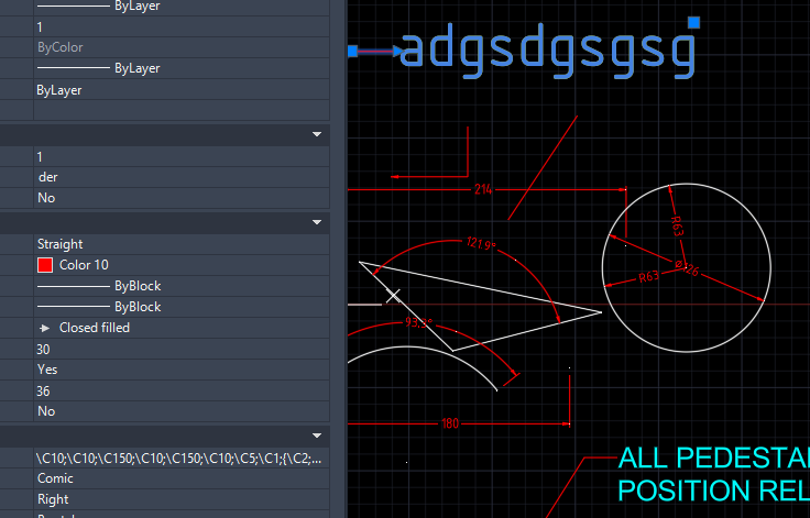 Looking for a LSP to select a dimension in the drawing and change the color to red for any type ...