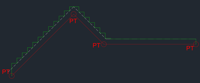 Create stepping lwpolyline with getpoint along lines. - AutoLISP, Visual LISP & DCL - AutoCAD Forums