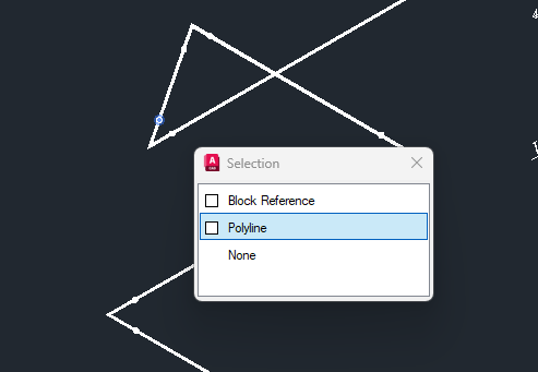 Selection pop up?? - AutoCAD 2D Drafting, Object Properties & Interface - AutoCAD Forums